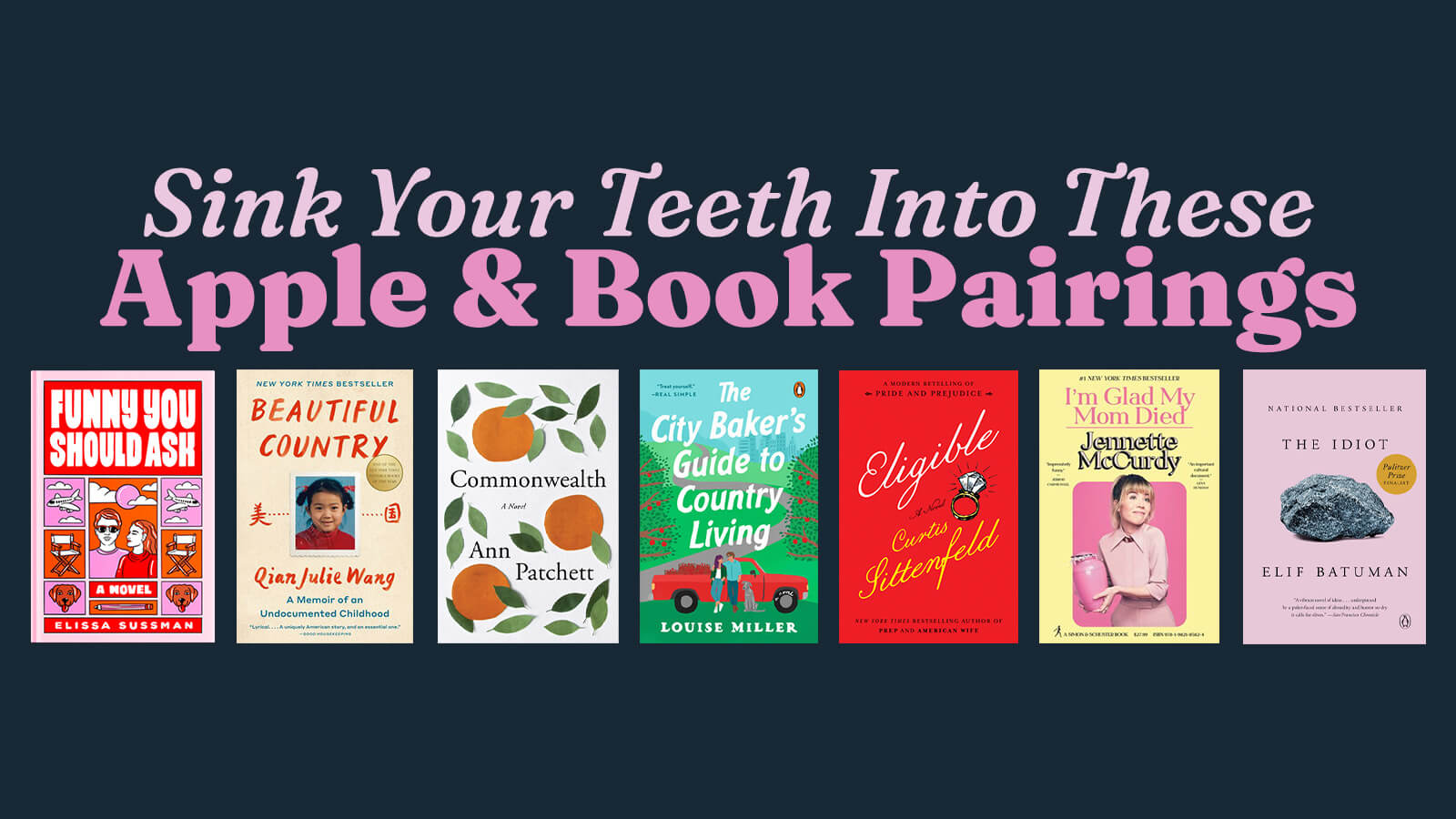Apple & Book Pairings: Delicious Matches Right from the Orchard – Yes ...
